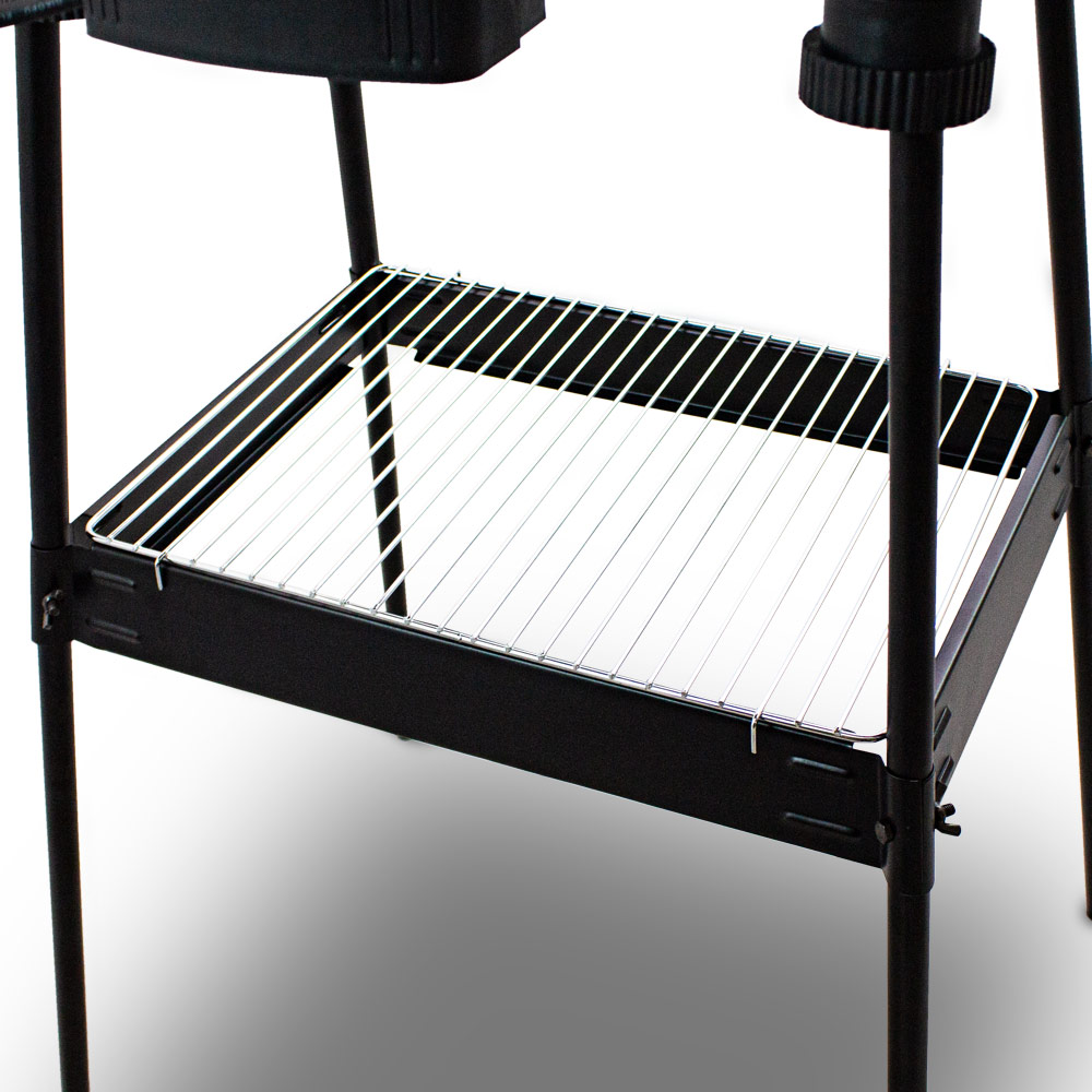 BITUXX Elektrischer Standgrill Balkongrill Gartengrill Elektrogrill ...