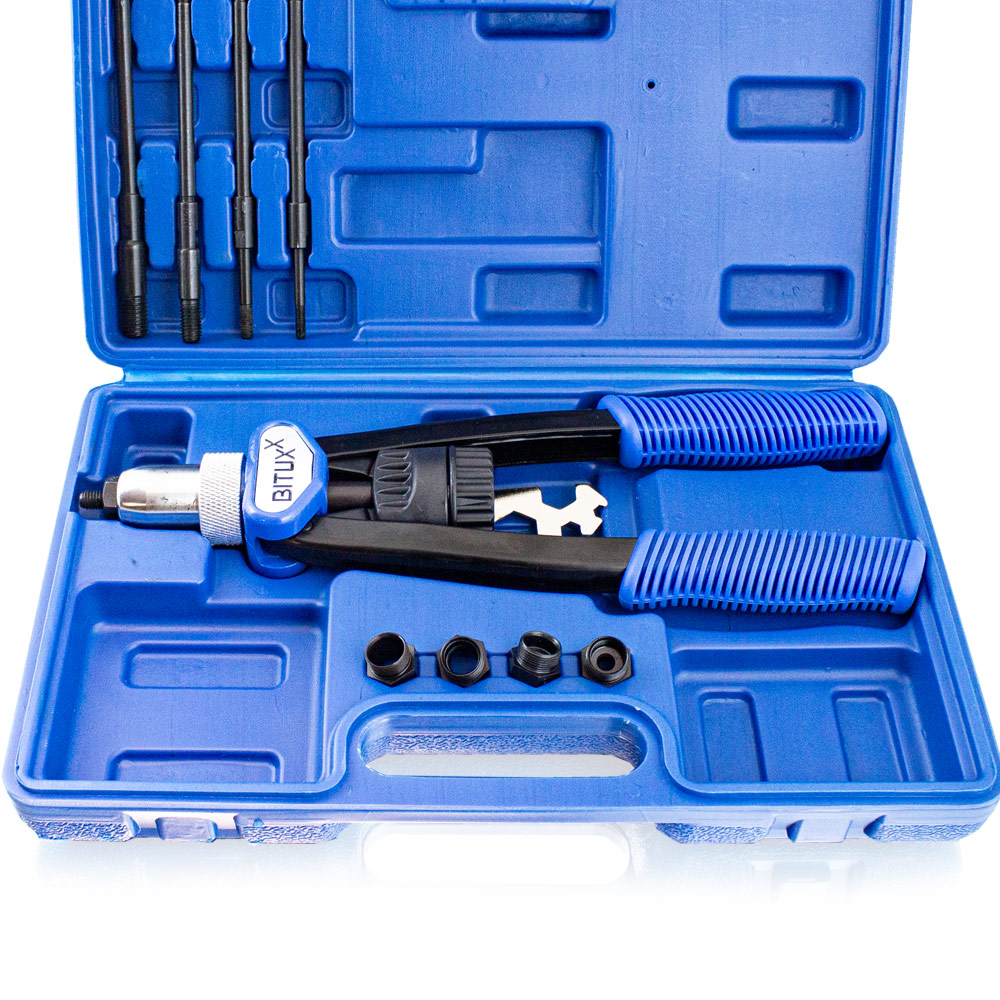 BITUXX Nietmutternzange Nietzange Blindnietzange inkl. 150 tlg ...