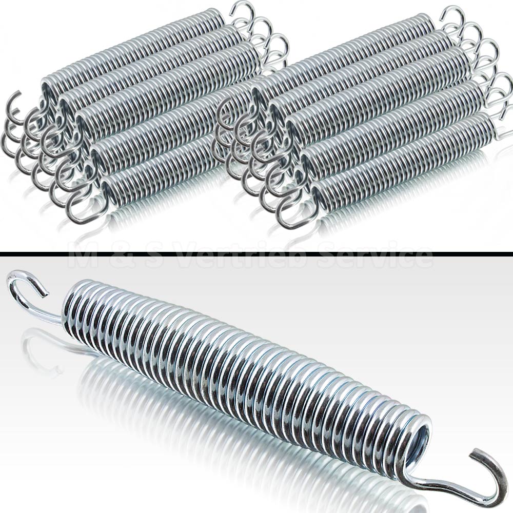 Ersatz Federn Spiralfedern Trampolinfedern für Gartentrampolin ...